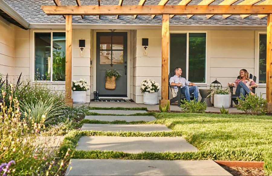 Revitalize Your Concrete Front Porch 8 Creative Makeover Ideas - Archibis